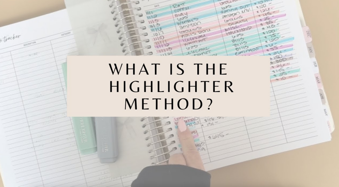 What is the highlighter method? – Christina Loves Planning