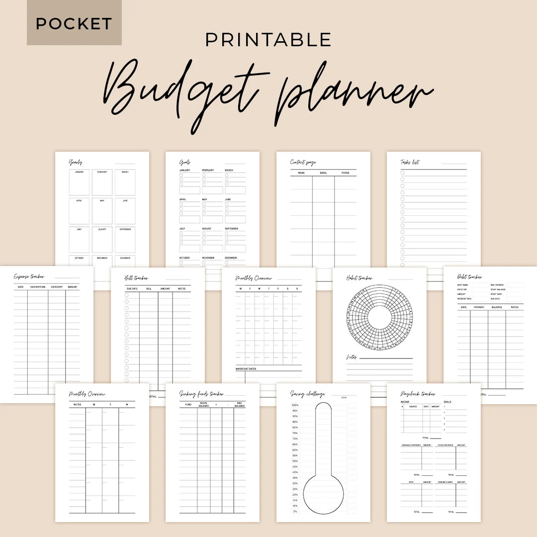 Pocket Size Budget Planner – Christina Loves Planning